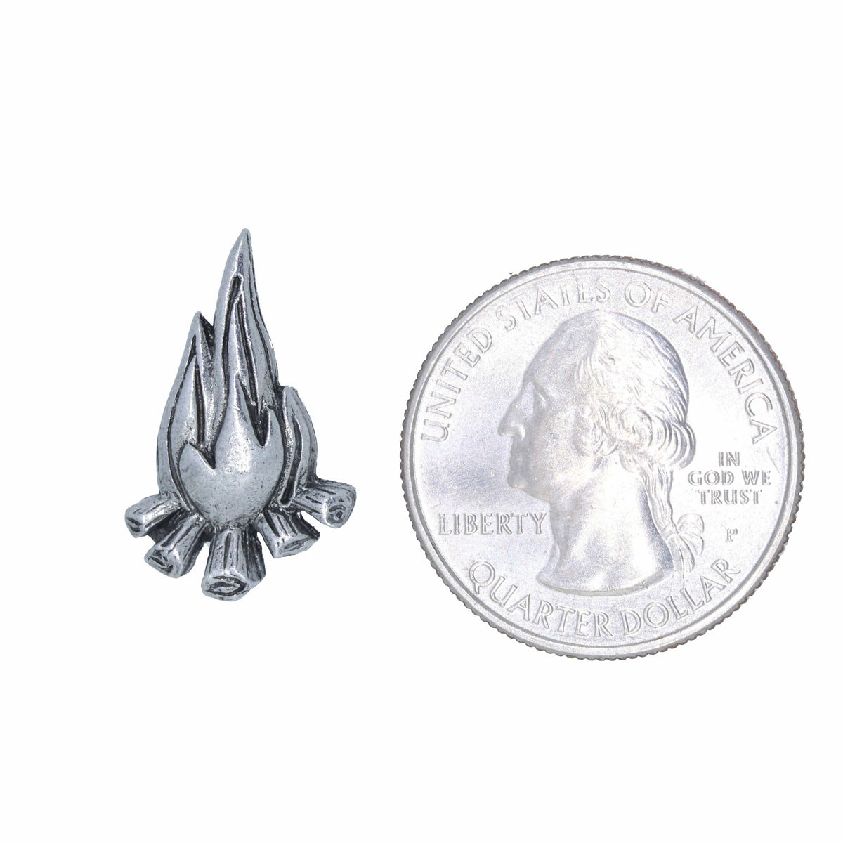 Campfire Lapel Pin | Lapel Pin Planet – lapelpinplanet