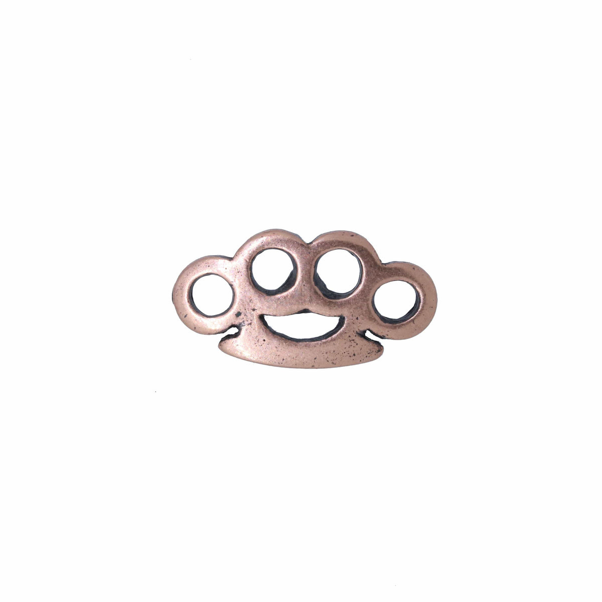 Brass Knuckles Copper Lapel Pin | Lapel Pin Planet – lapelpinplanet