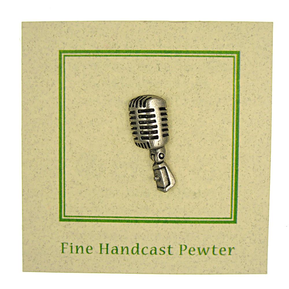 Microphone Lapel Pin – lapelpinplanet