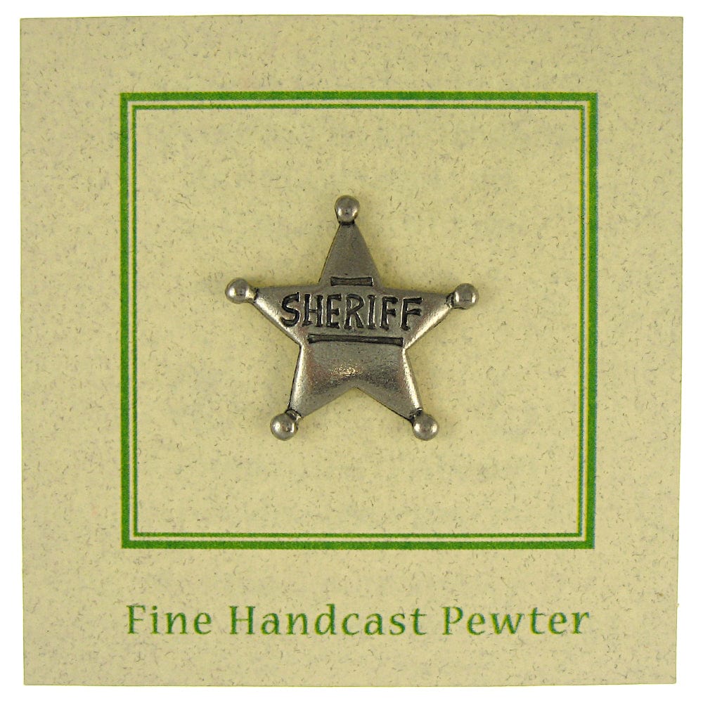 Sheriff Star Lapel Pin – lapelpinplanet