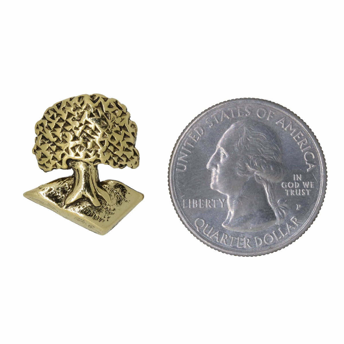 Tree of Learning Gold Lapel Pin – lapelpinplanet