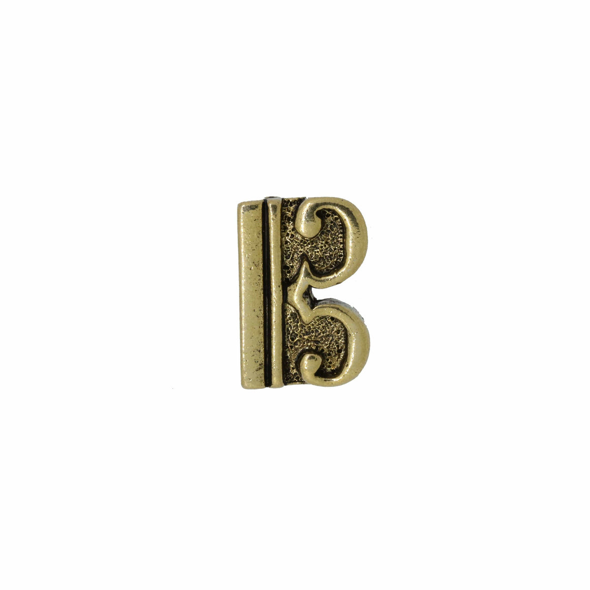 C Clef (Alto Clef) Gold Lapel Pin | Lapel Pin Planet – lapelpinplanet