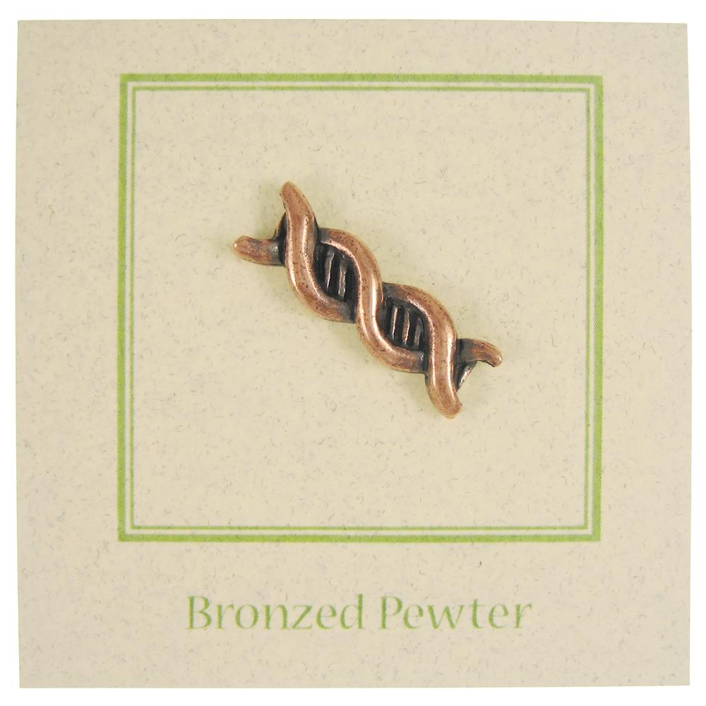 DNA Copper Lapel Pin – lapelpinplanet