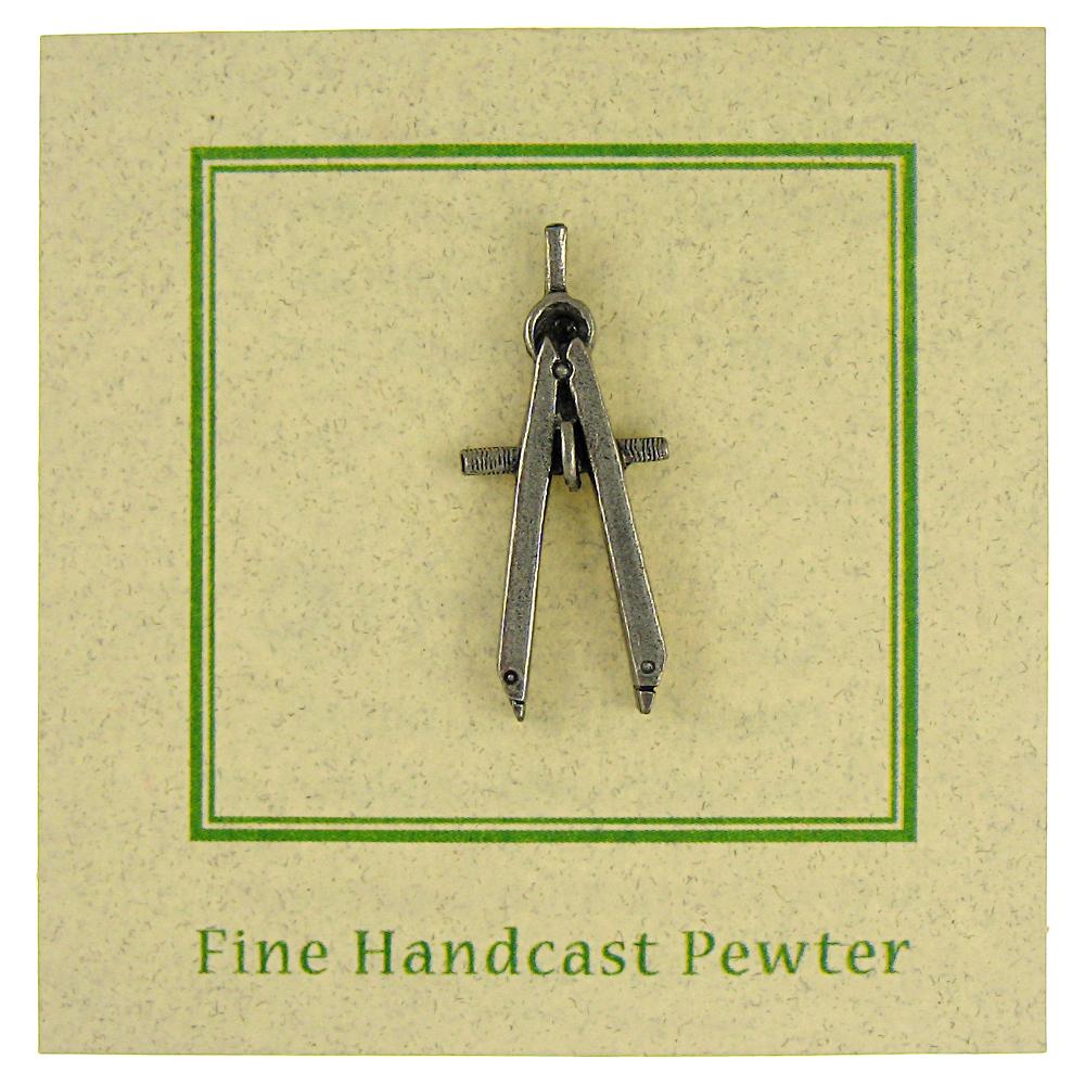 Engineering Compass Lapel Pin – lapelpinplanet