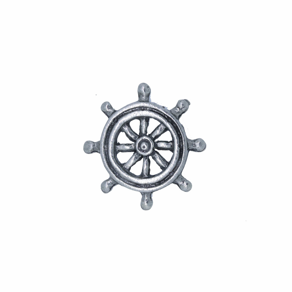 Ships Wheel Lapel Pin – lapelpinplanet