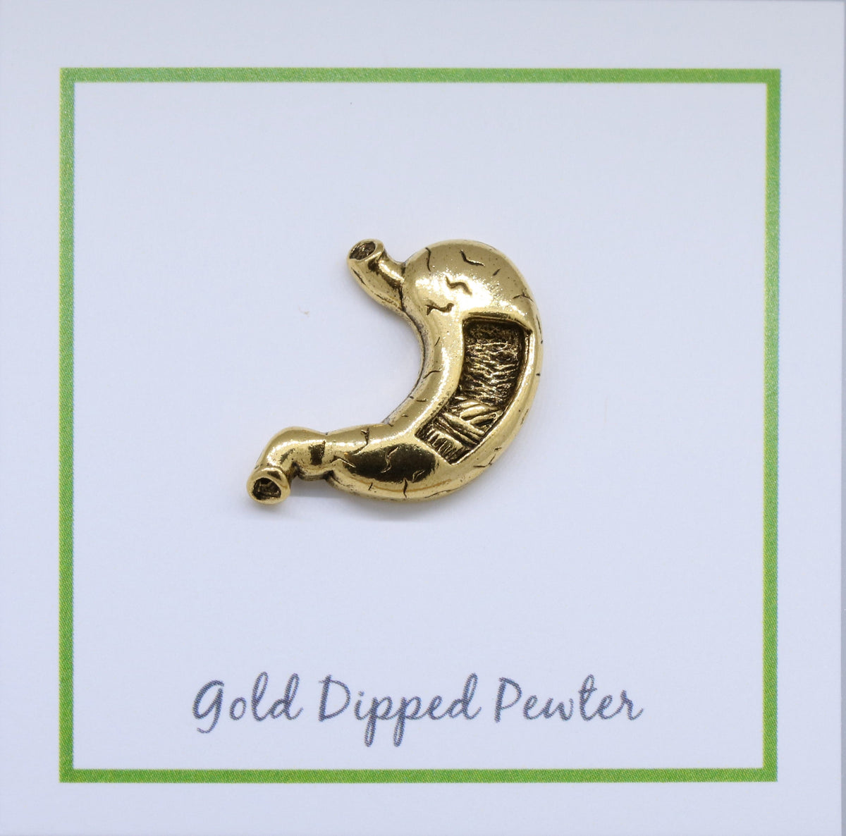 Stomach Gold Lapel Pin – lapelpinplanet