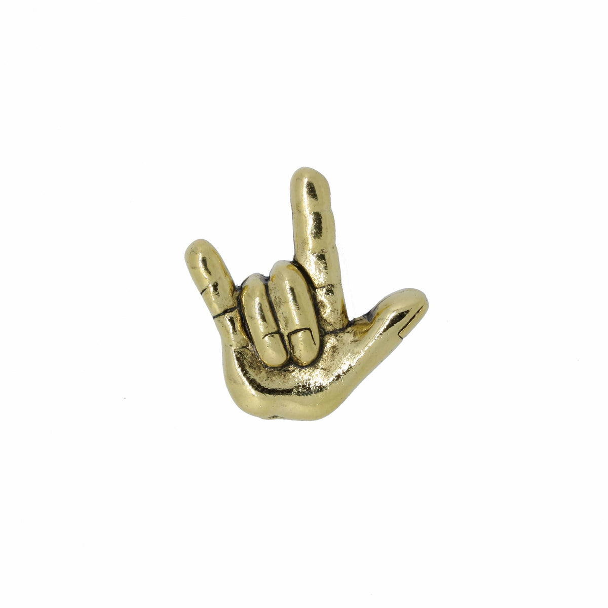 'I Love You' Gold Lapel Pin – lapelpinplanet