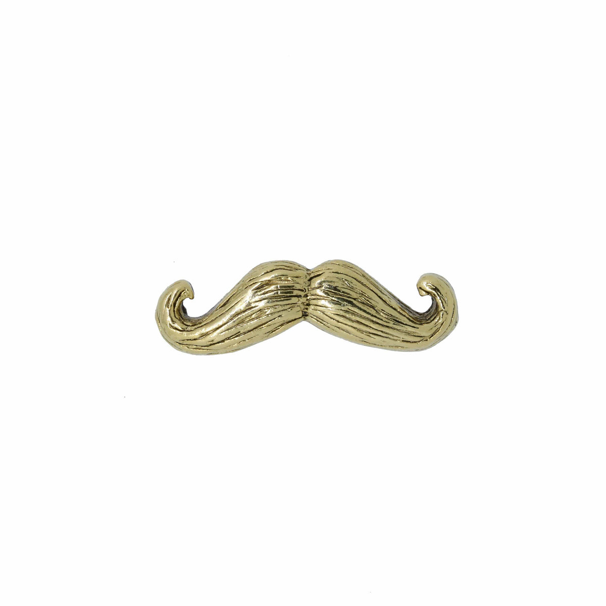 Moustache Gold Lapel Pin – lapelpinplanet
