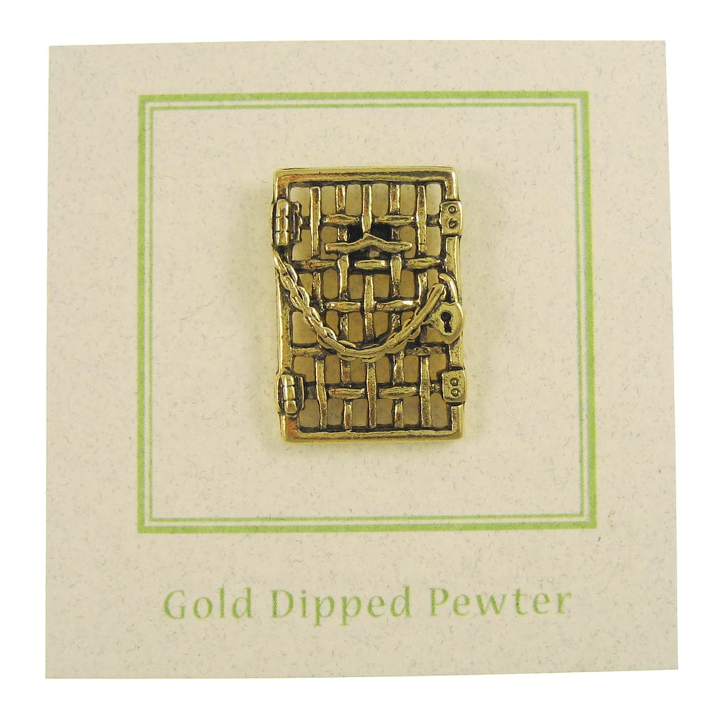 Suffragette Jail Door Gold Lapel Pin – lapelpinplanet
