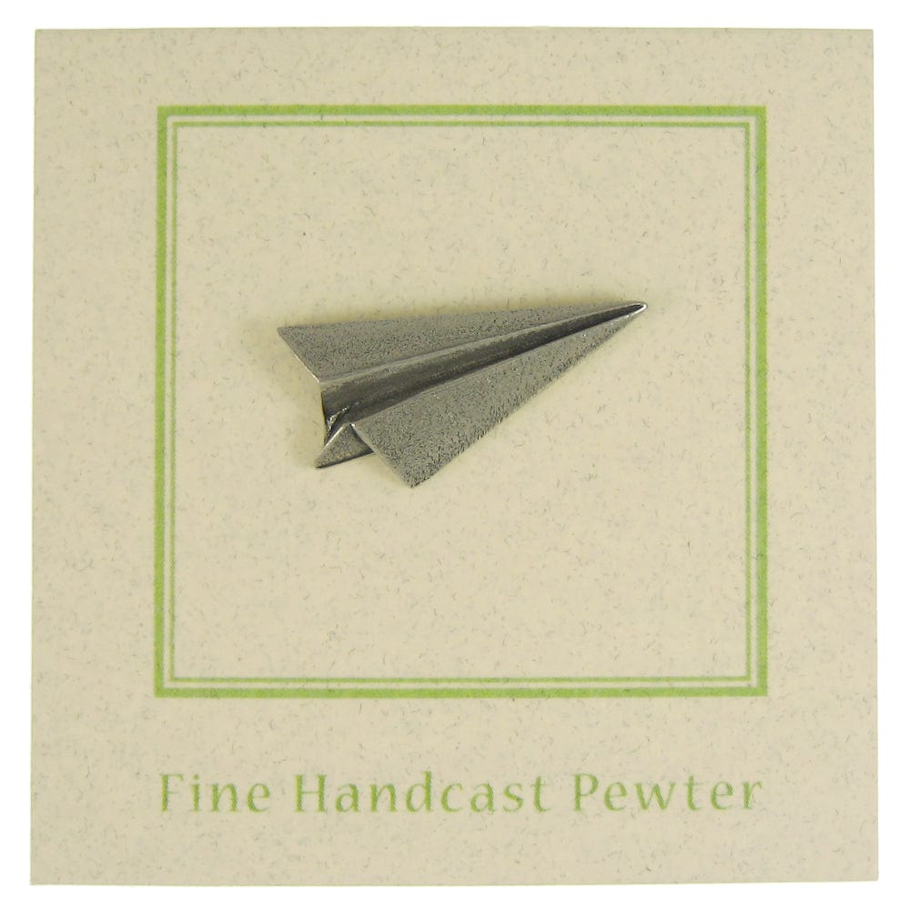 Paper Airplane Lapel Pin – lapelpinplanet