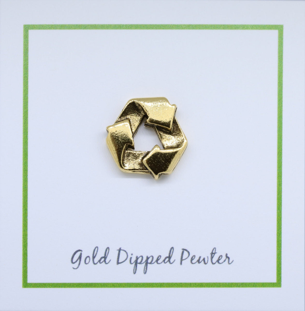 Recycle Symbol Lapel Pin – lapelpinplanet