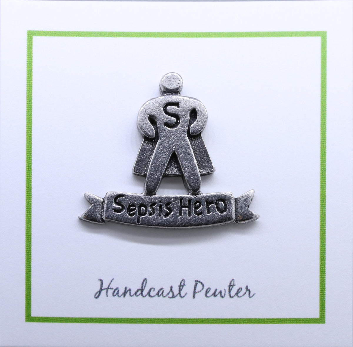 Sepsis Hero Design Lapel Pin - Lapel Pin Planet – lapelpinplanet