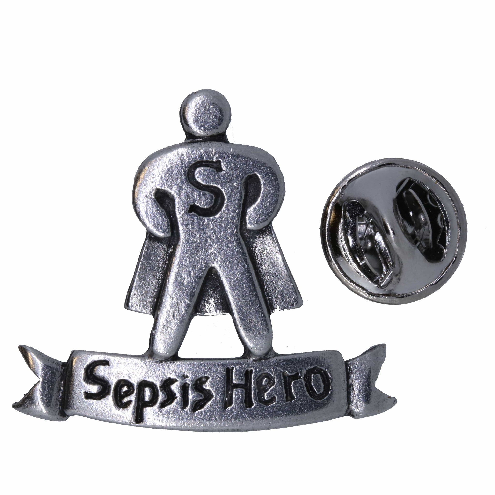 Sepsis Hero Design Lapel Pin - Lapel Pin Planet – lapelpinplanet