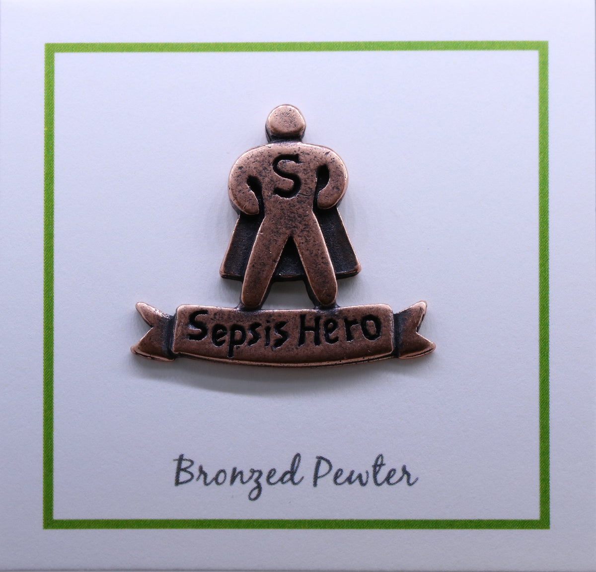 Sepsis Hero Copper Lapel Pin – lapelpinplanet