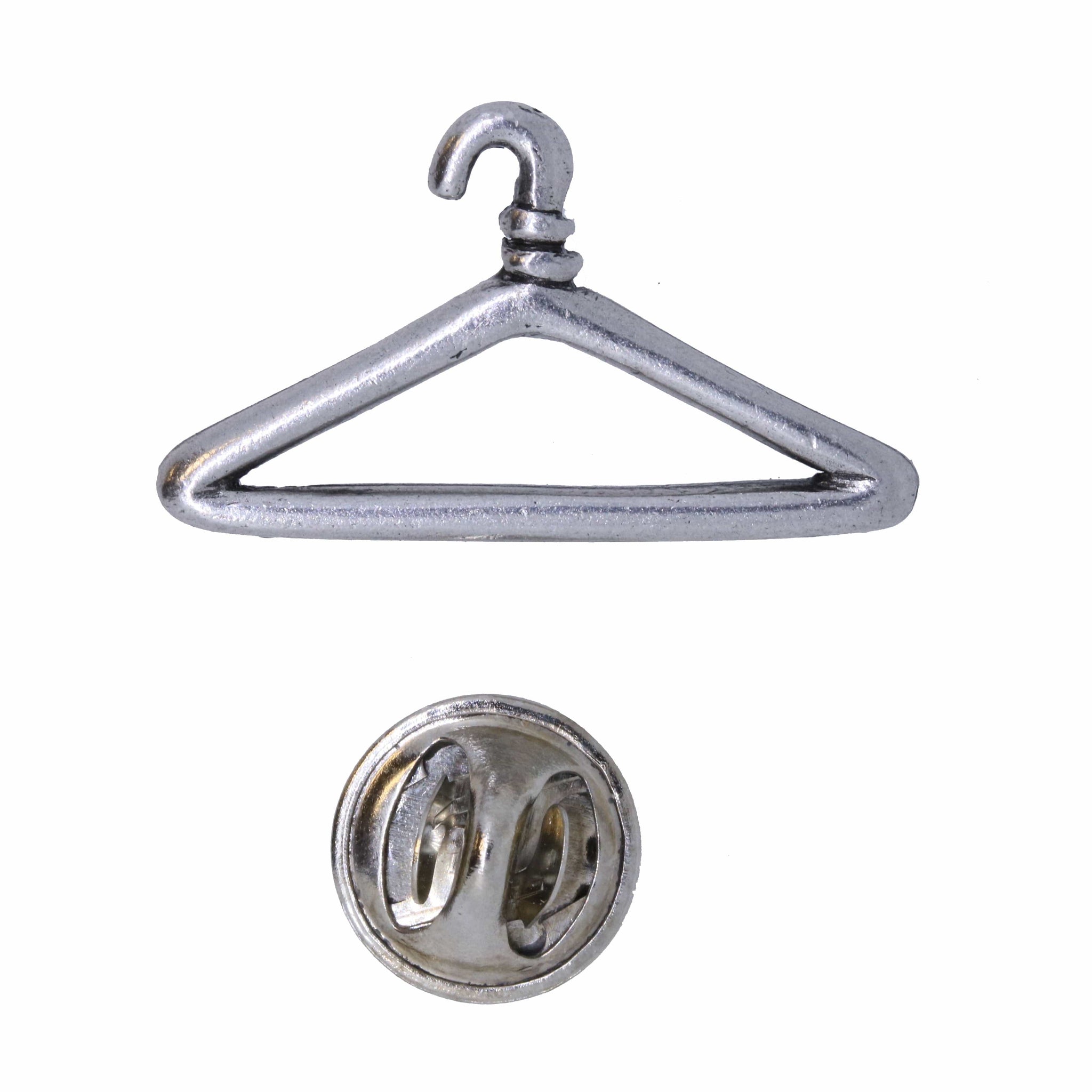 Wire Clothes Hanger Lapel Pin – lapelpinplanet
