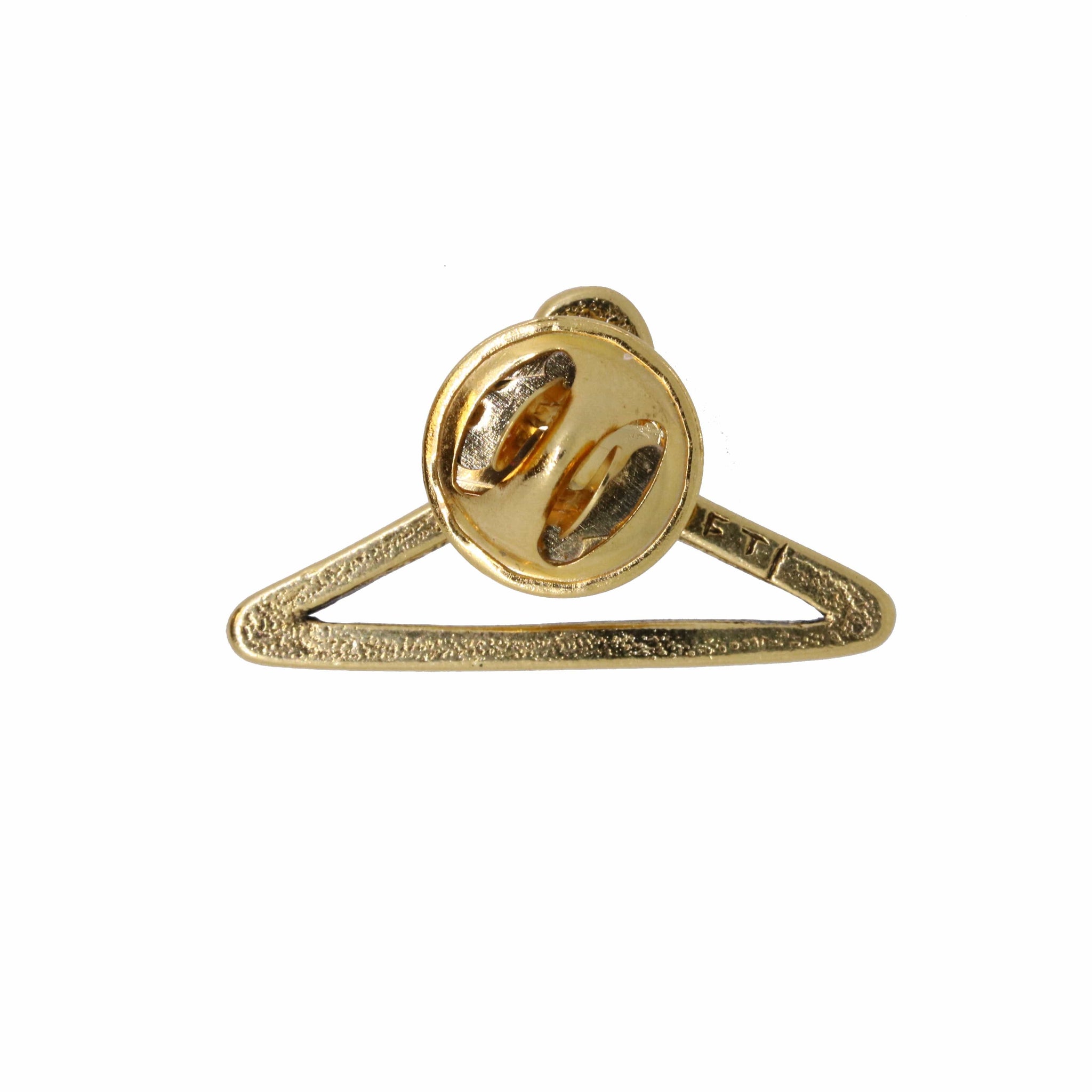 Wire Clothes Hanger Gold Lapel Pin – lapelpinplanet