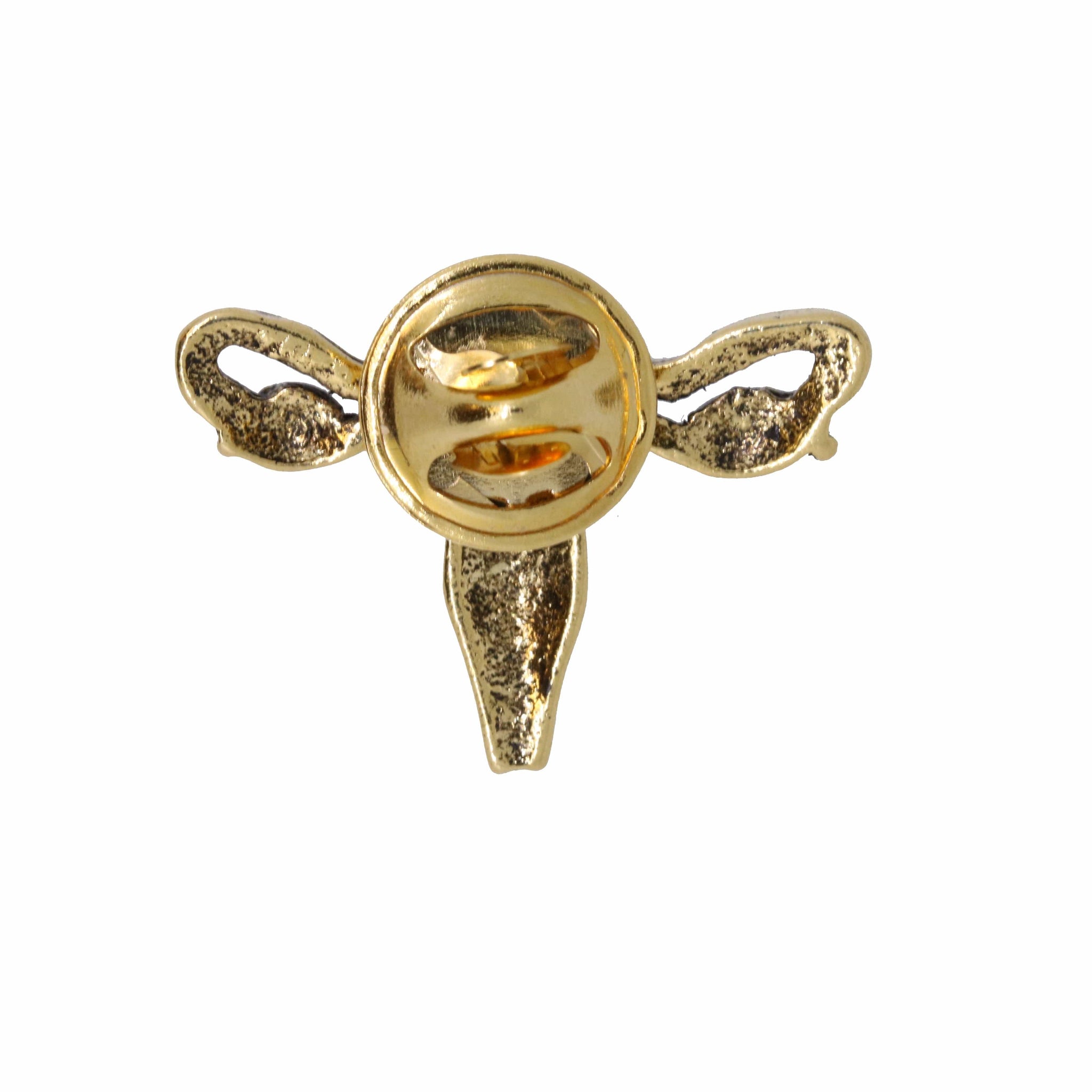 Uterus Gold Lapel Pin – lapelpinplanet