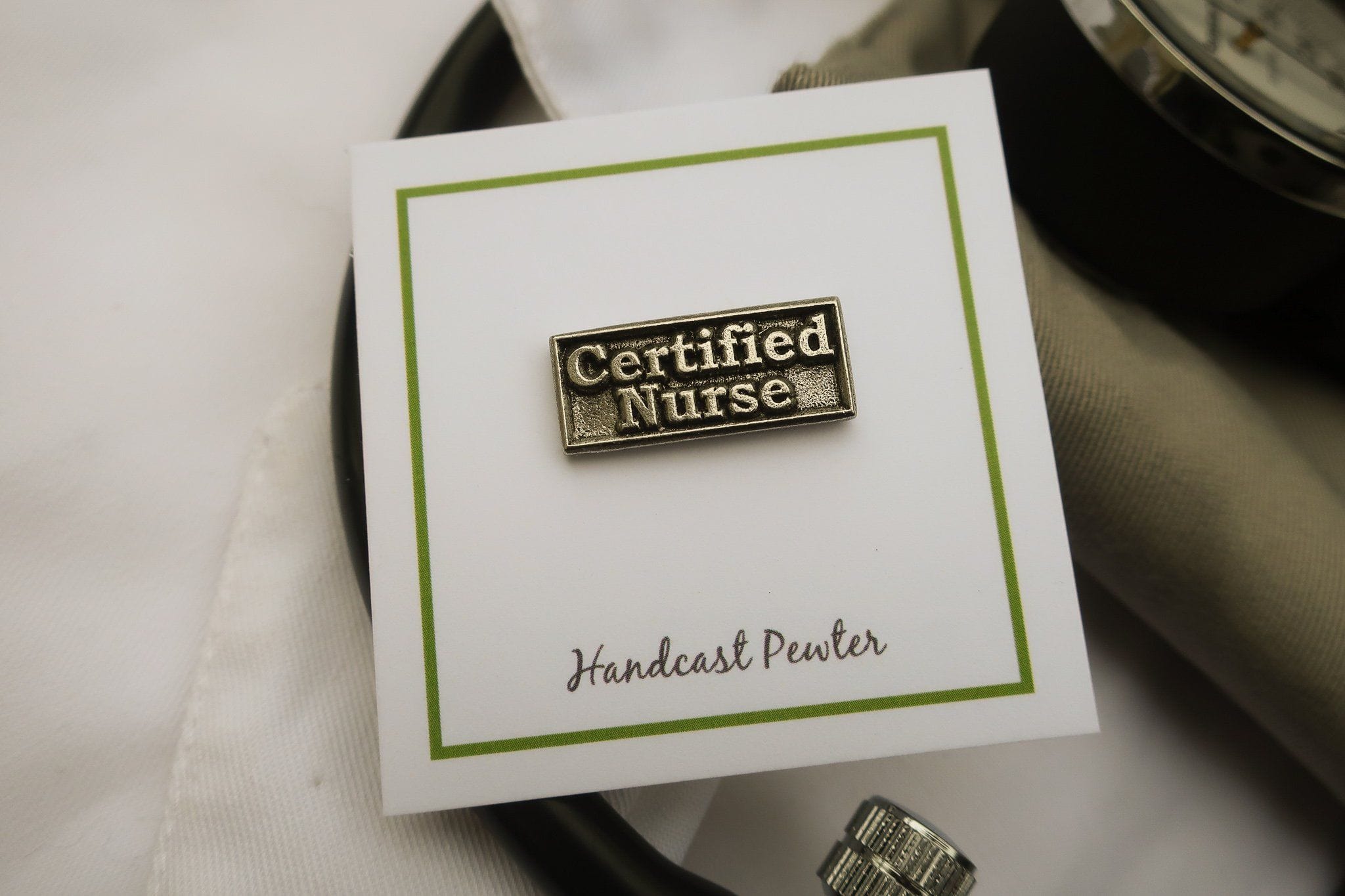 Certified Nurse Lapel Pin | Lapel Pin Planet – lapelpinplanet