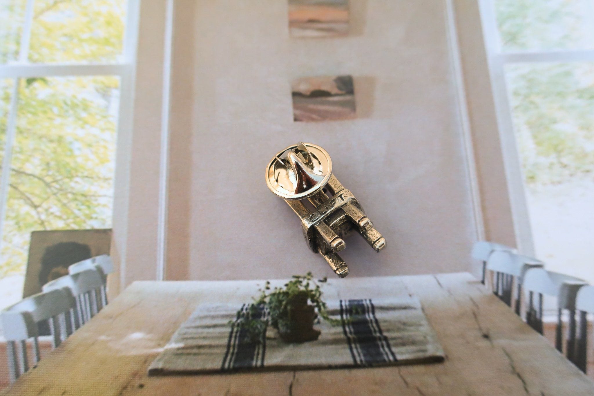 Chair Lapel Pin - Sit in Style | Lapel Pin Planet – lapelpinplanet
