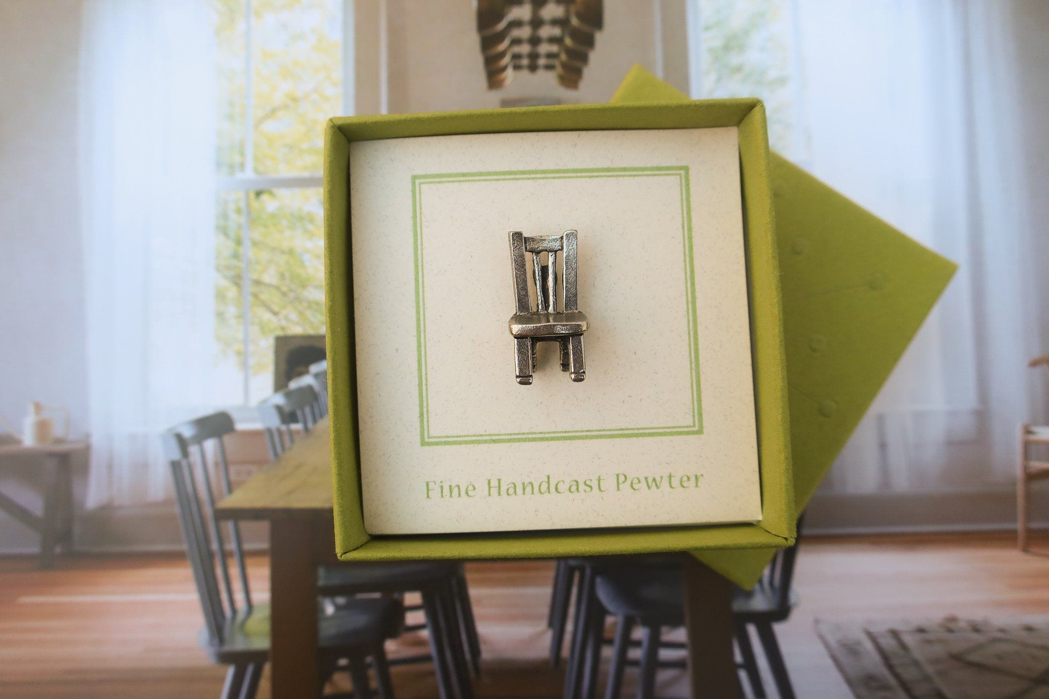 Chair Lapel Pin - Sit in Style | Lapel Pin Planet – lapelpinplanet