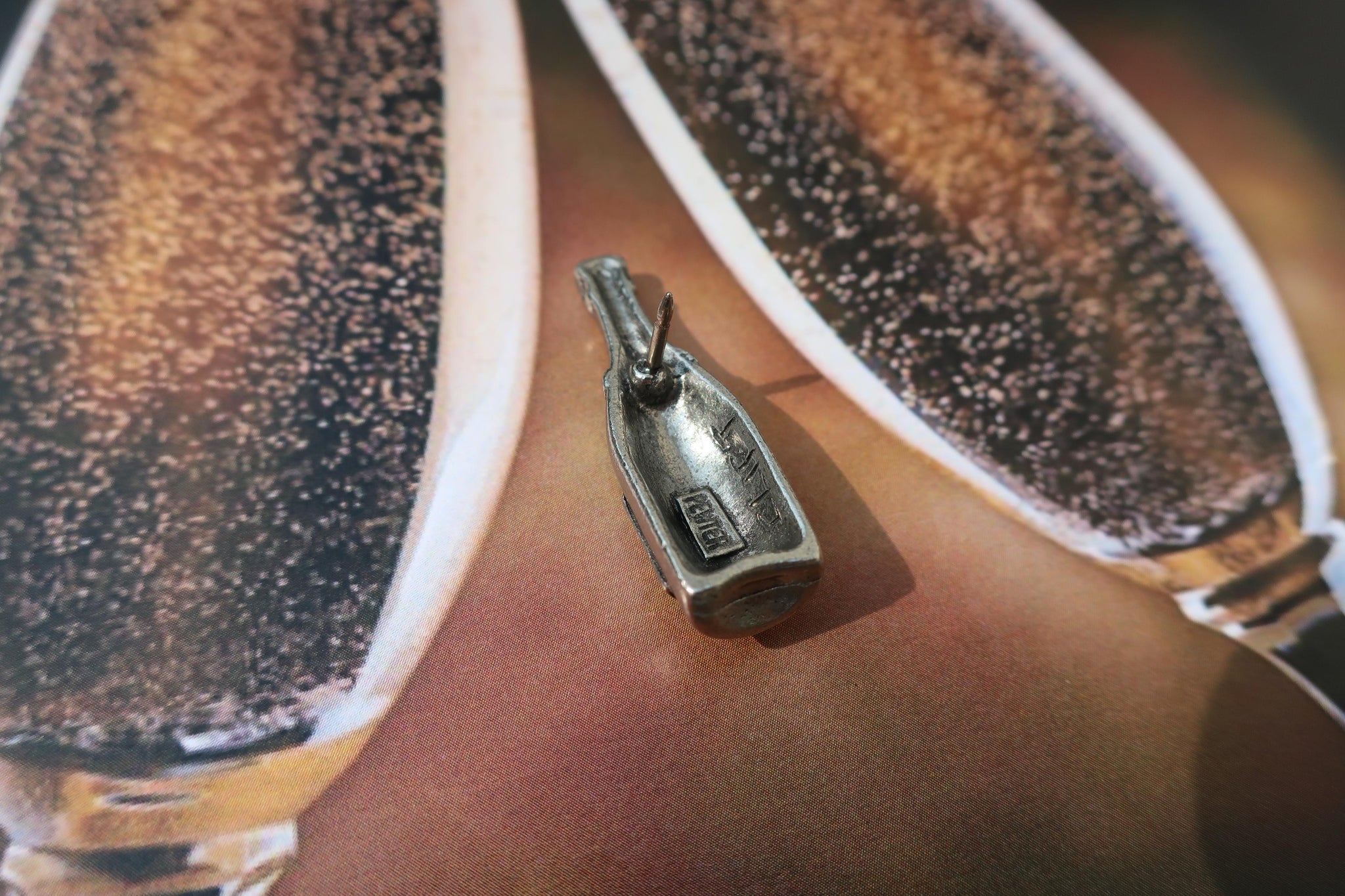 Champagne Bottle Lapel Pin | Lapel Pin Planet – lapelpinplanet