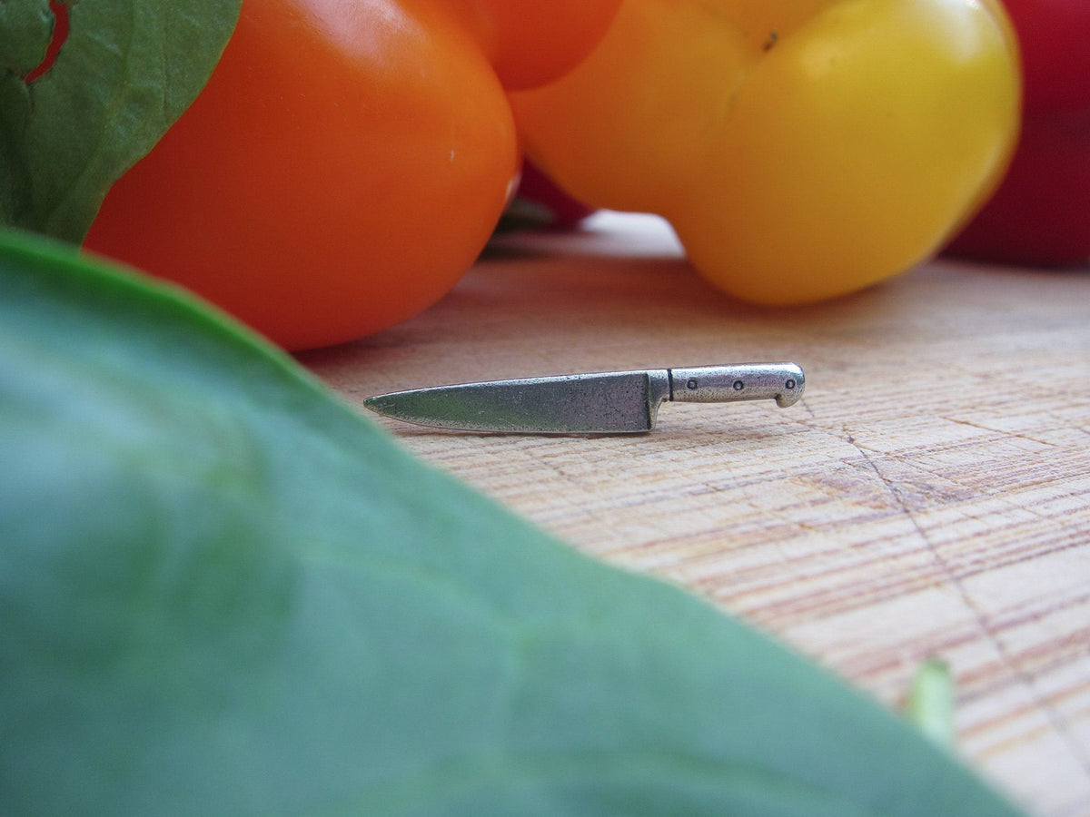 Chef's Knife Lapel Pin - Cook with Flair | Lapel Pin Plane – lapelpinplanet