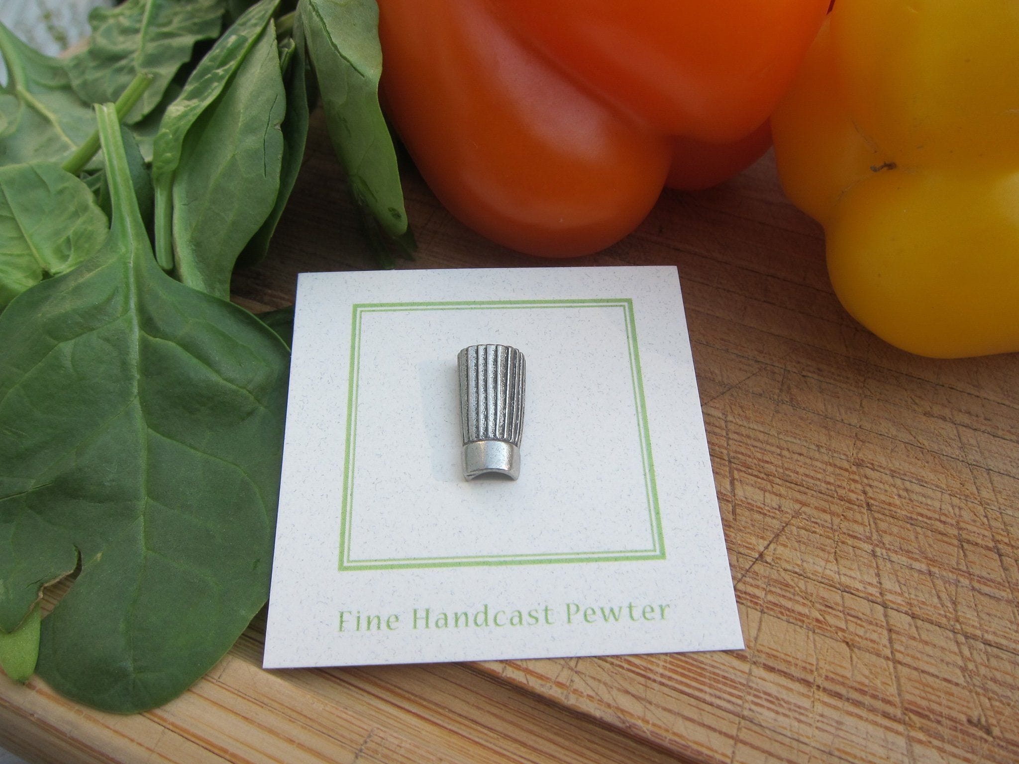 Chef's Toque Lapel Pin - Cook with Style | Lapel Pin Planet ...