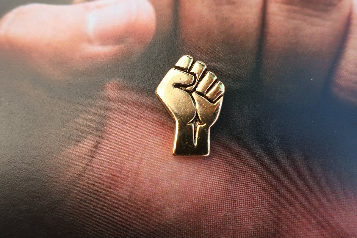 Civil Rights Gold Lapel Pin - Stand for Equality | Lapel Pin Planet ...