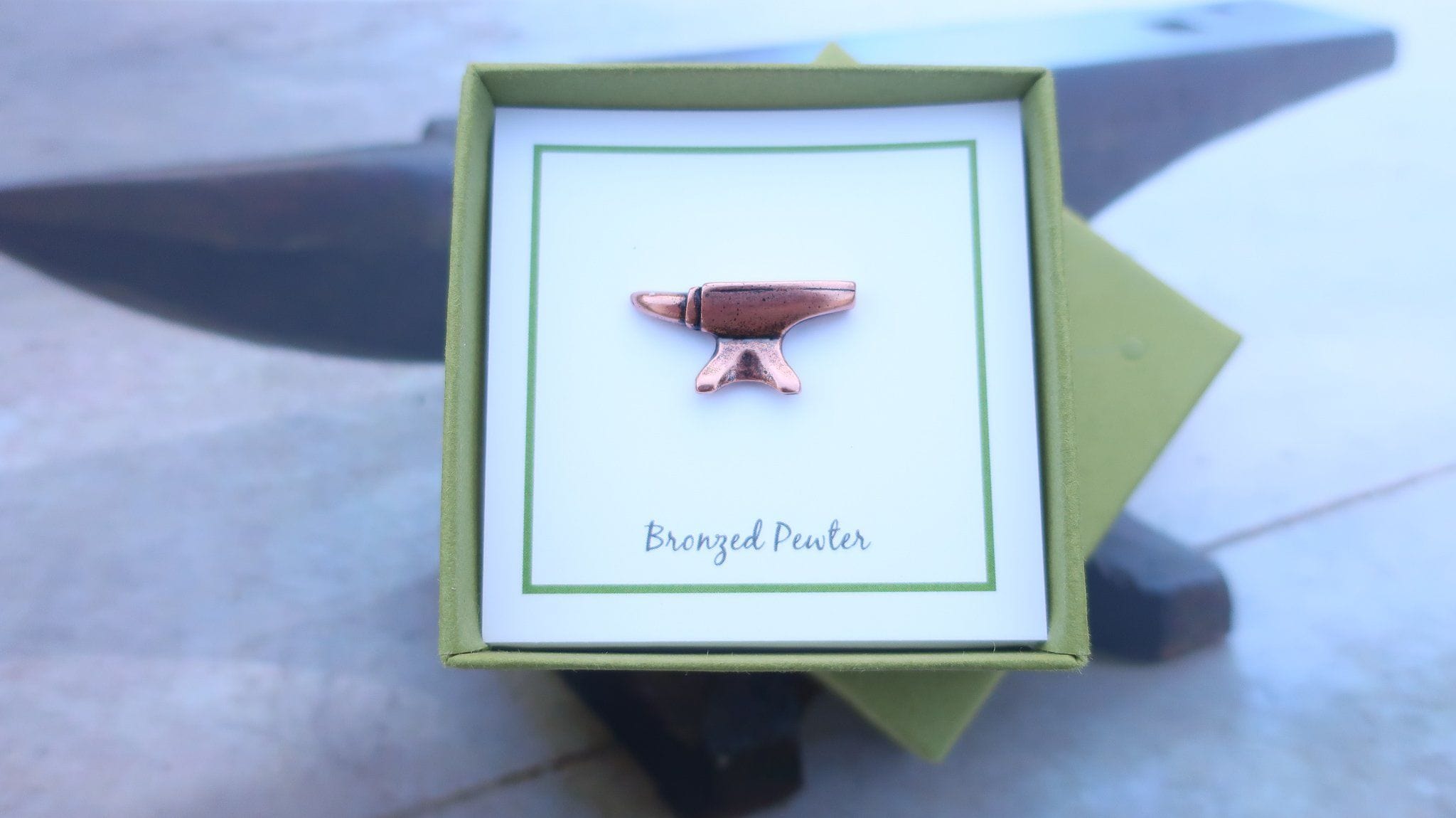 Copper Anvil Lapel Pin - Forge Your Unique Style | Lapel Pin Planet ...
