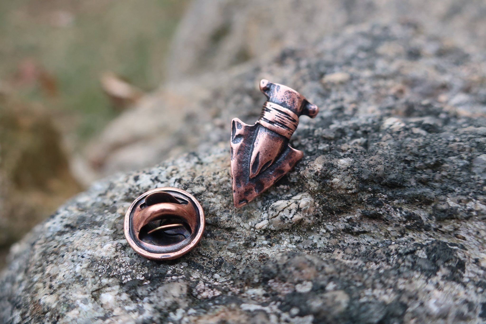 Arrowhead Copper Lapel Pin - Style in the Right Direction | Lapel Pin ...