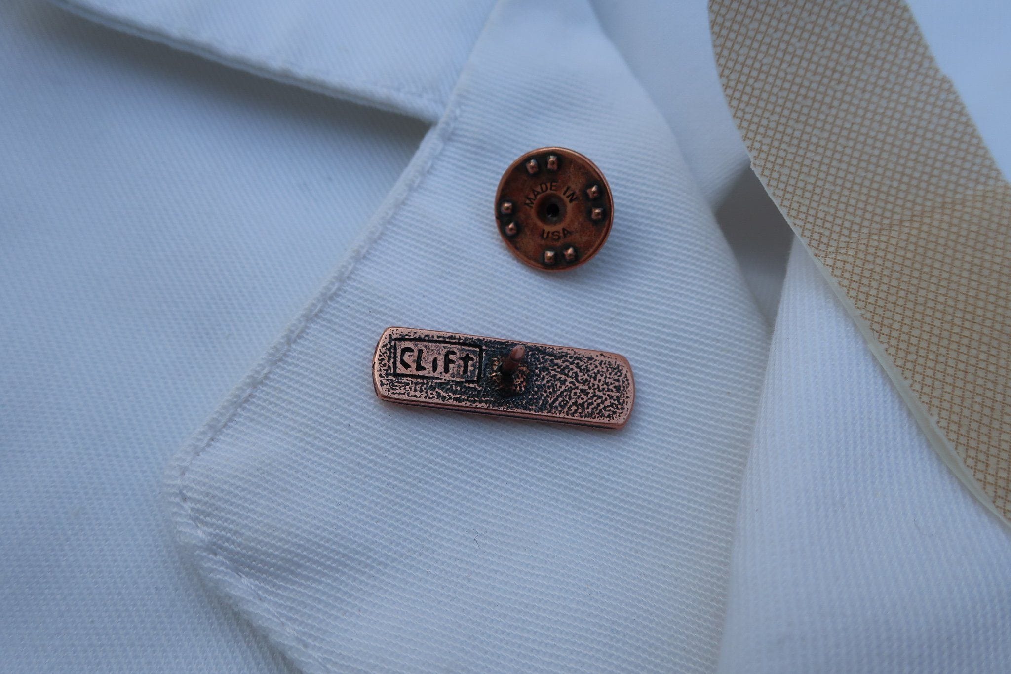Band-Aid Copper Lapel Pin - Healing with Style | Lapel Pin Planet ...