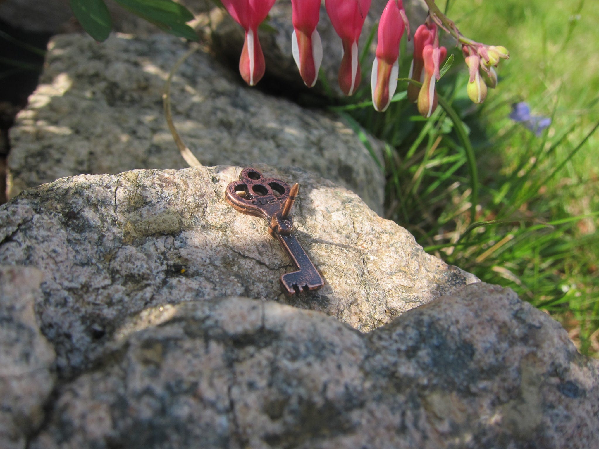 Skeleton Key Copper Lapel Pin – lapelpinplanet