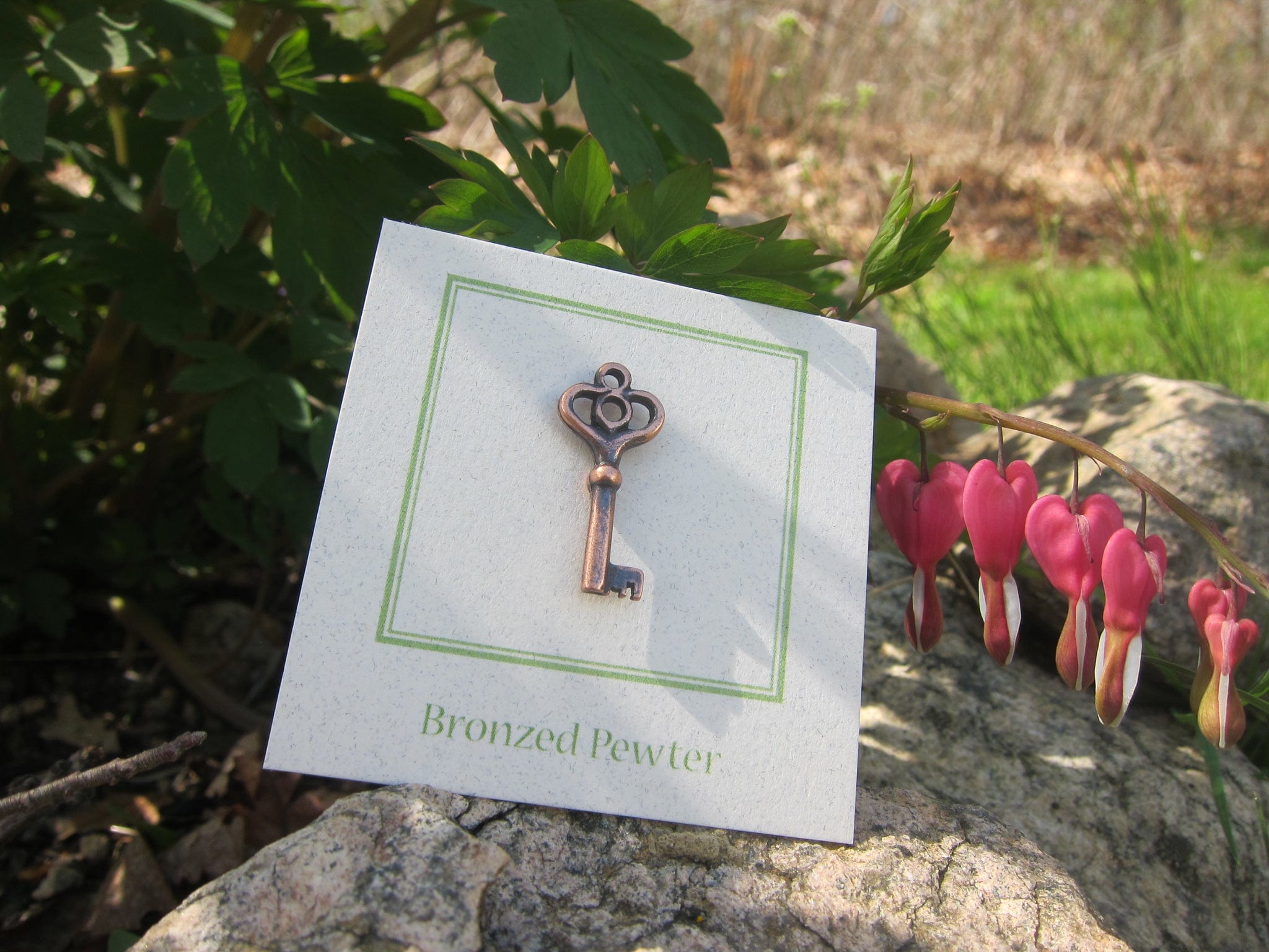 Skeleton Key Copper Lapel Pin – lapelpinplanet