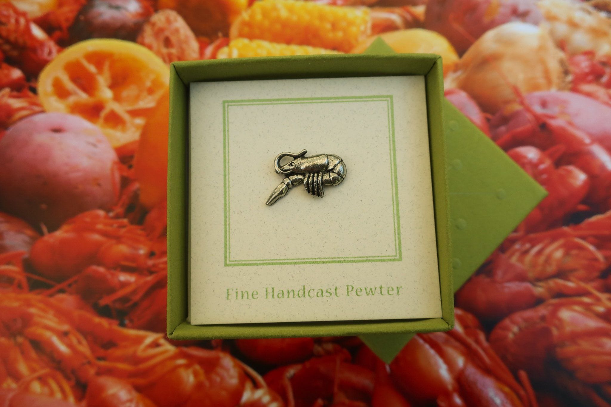 Crawfish Lapel Pin – lapelpinplanet