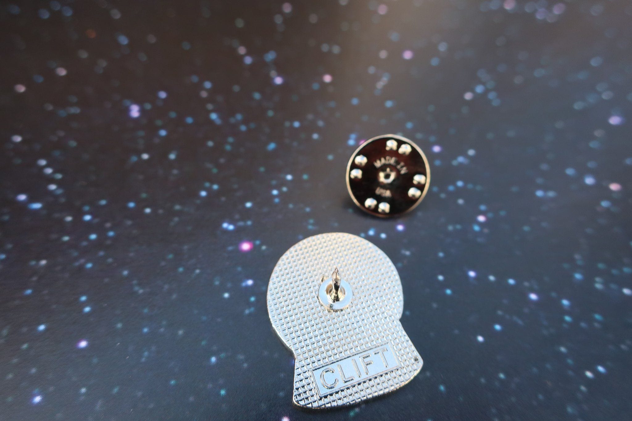 Crystal Ball Enamel Pin – lapelpinplanet