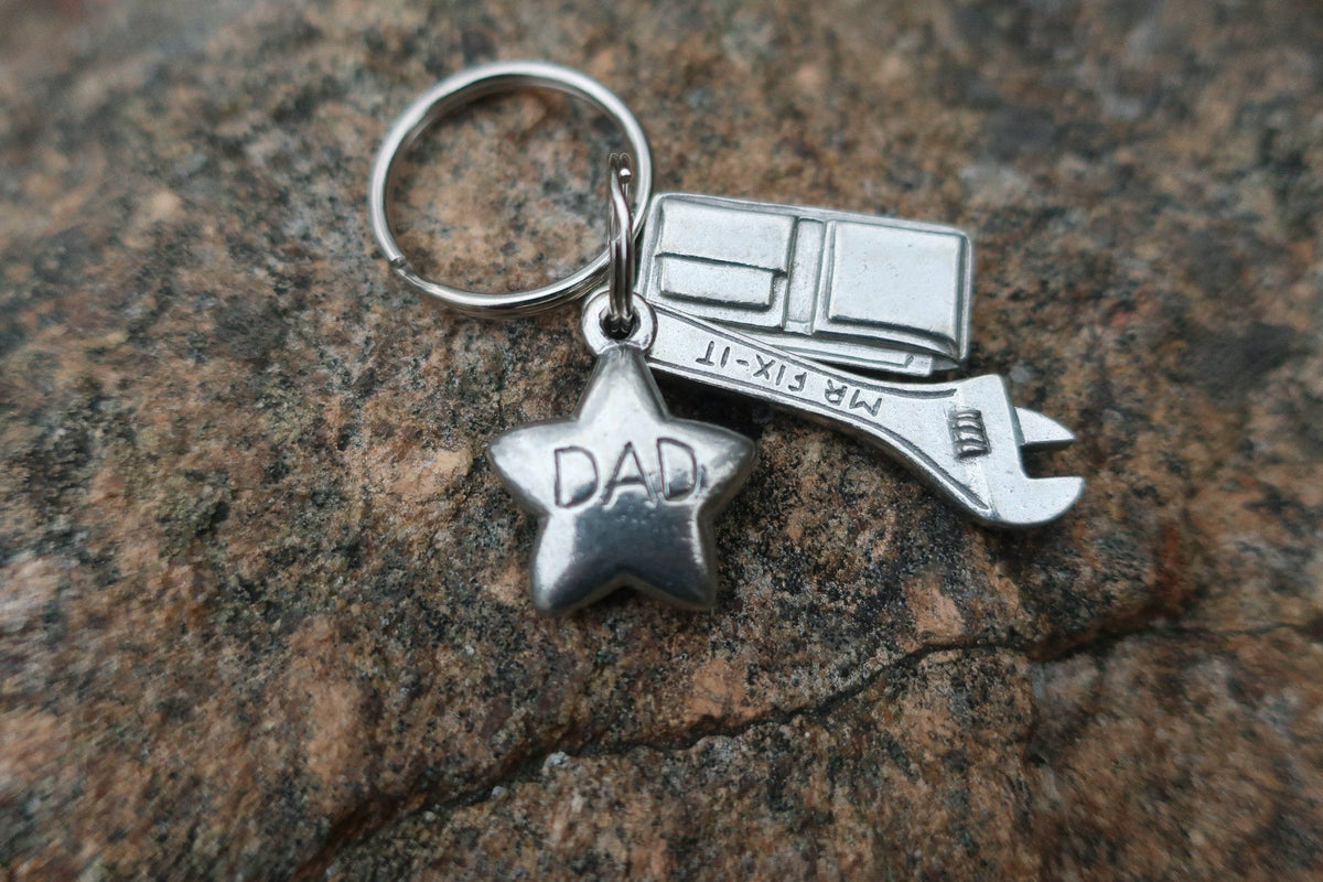 Dad Keyrings – lapelpinplanet
