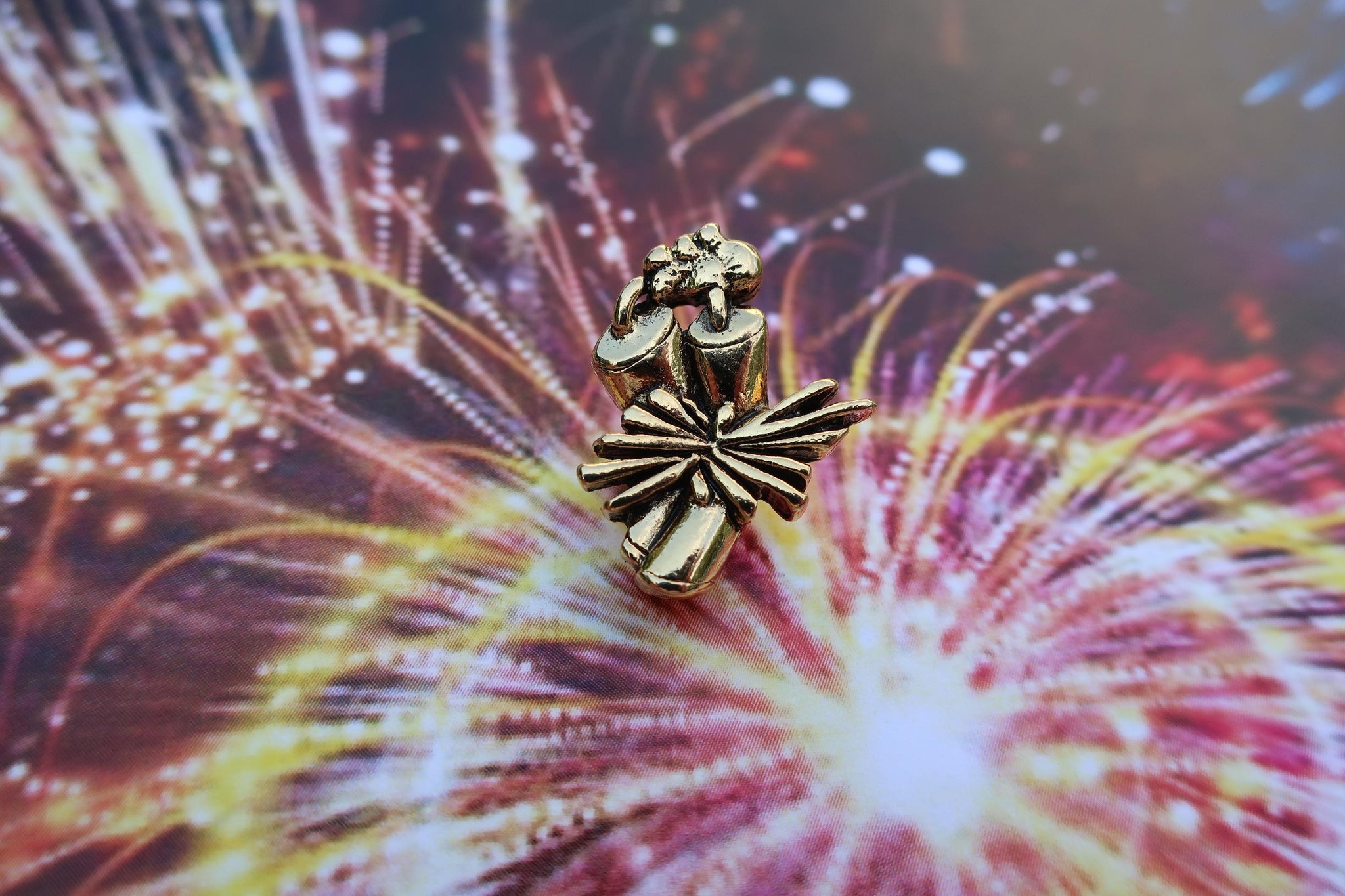 Dynamite Gold Lapel Pin – lapelpinplanet