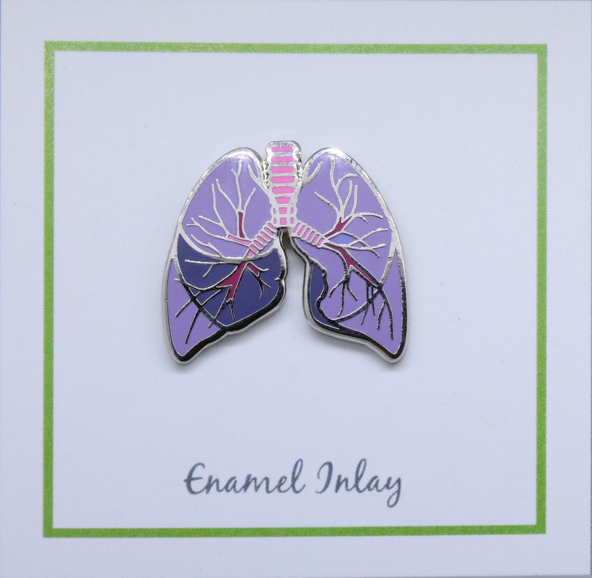 Lungs Enamel Pin – lapelpinplanet