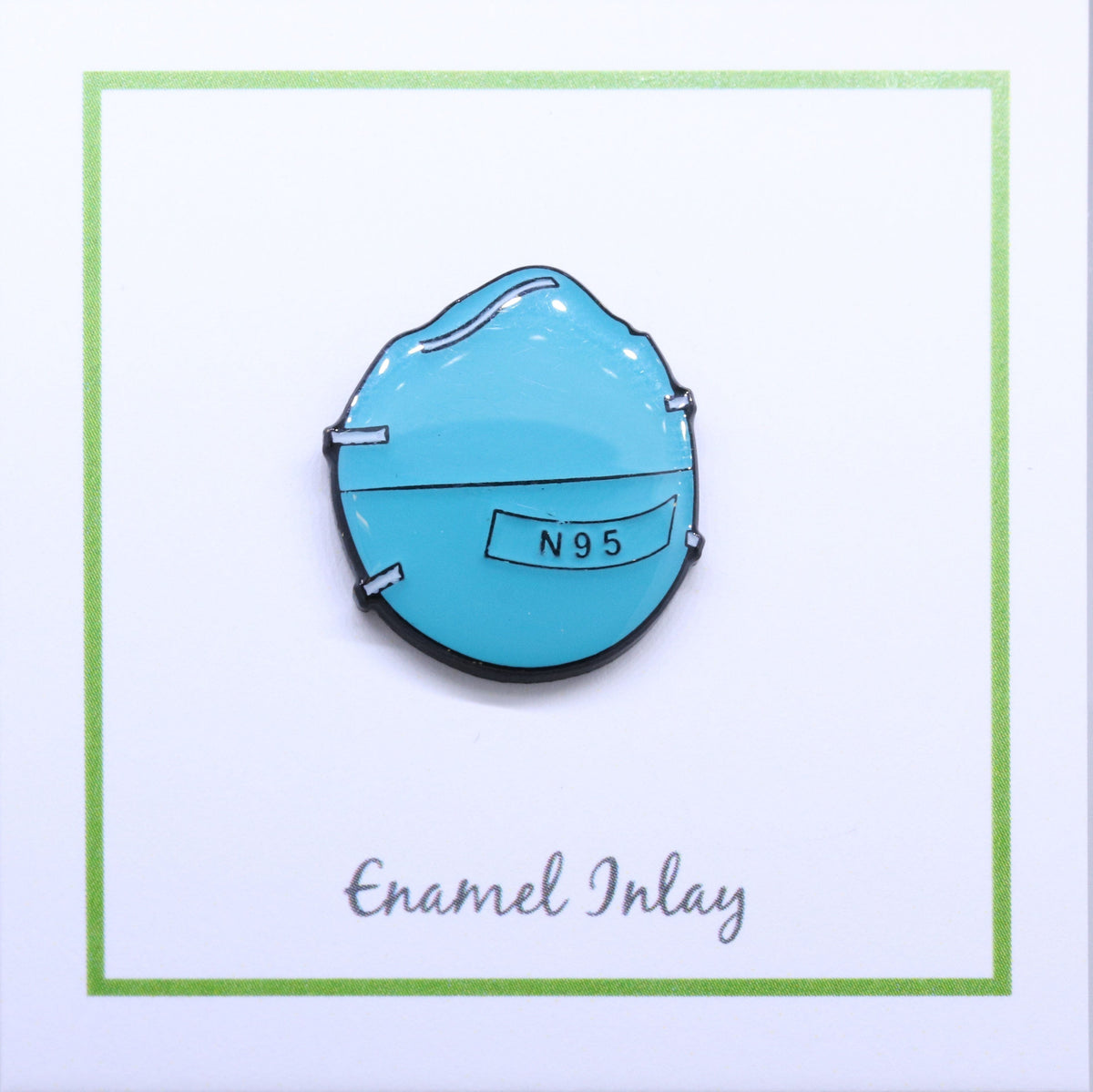 N95 Mask Enamel Pin – lapelpinplanet
