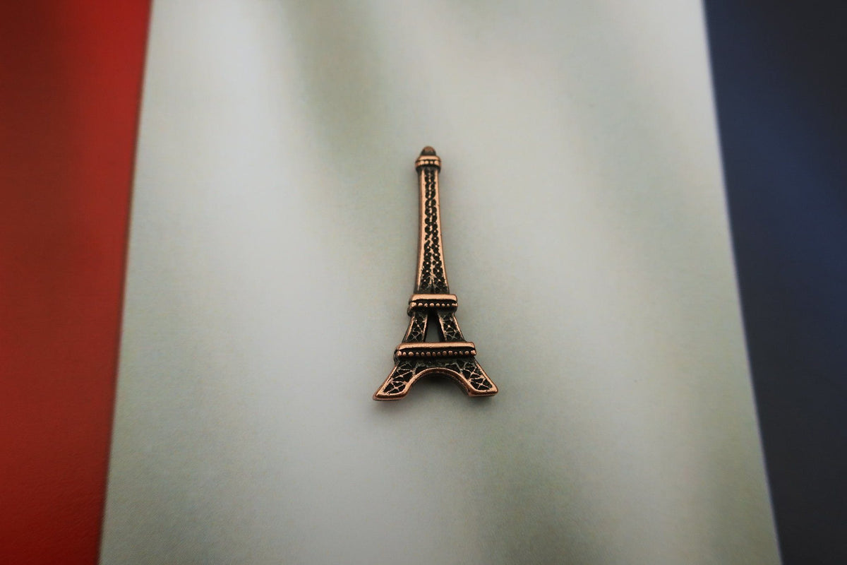 Eiffel Tower Copper Lapel Pin – lapelpinplanet
