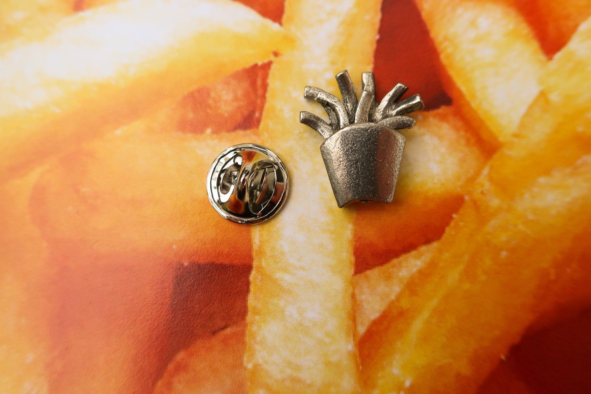 French Fries Lapel Pin – lapelpinplanet