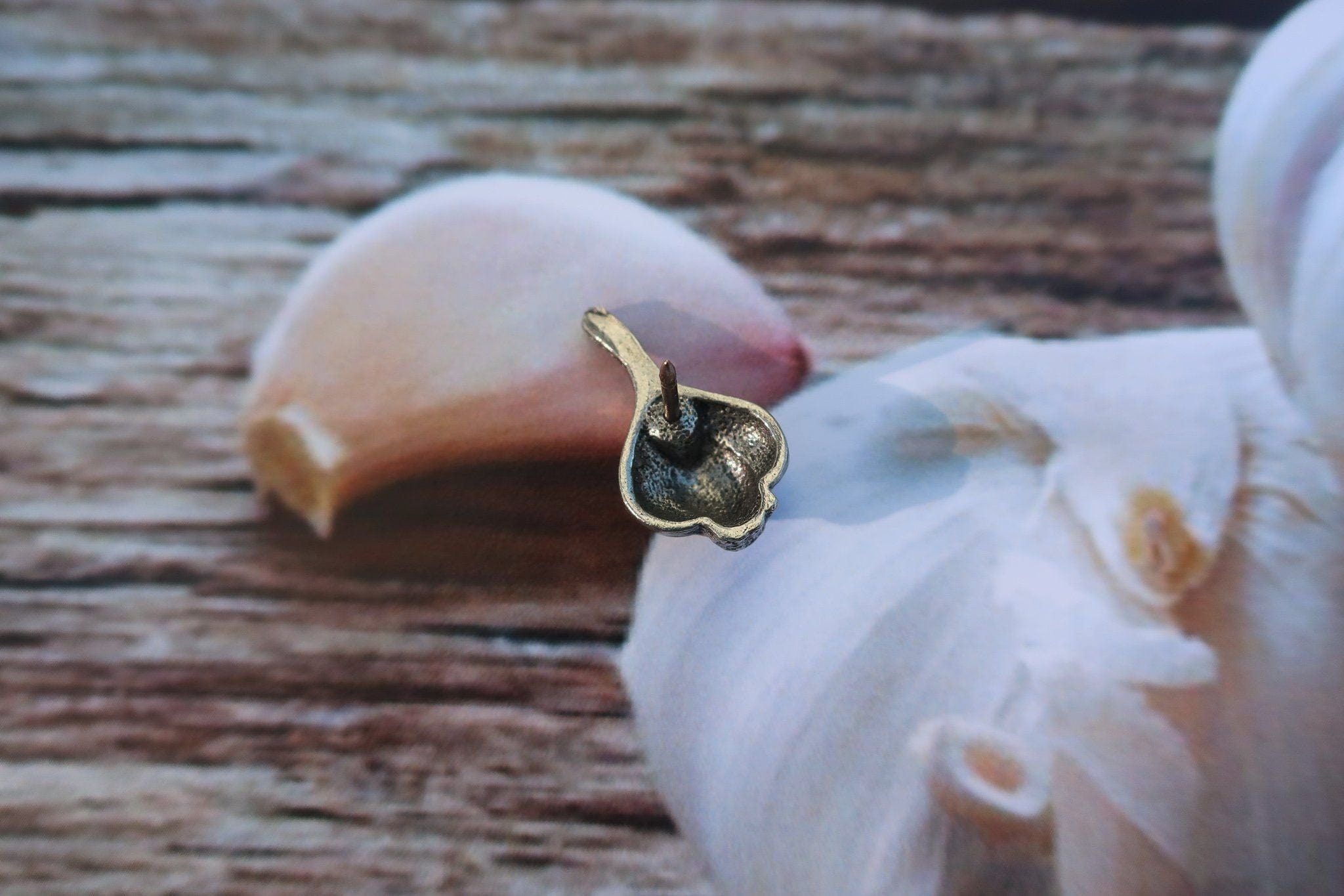 Garlic Lapel Pin – lapelpinplanet