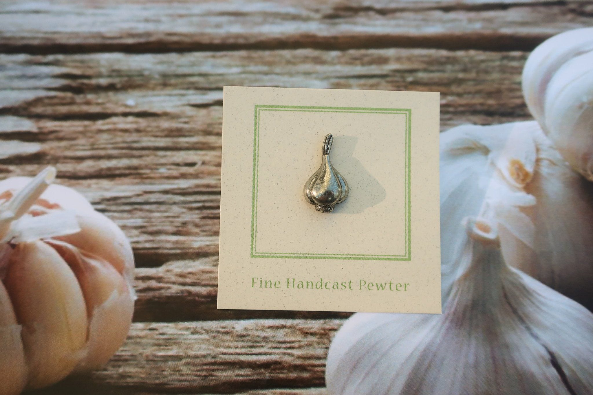 Garlic Lapel Pin – lapelpinplanet