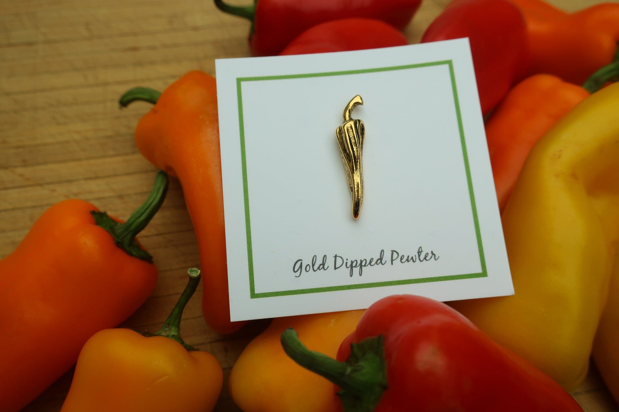Chili Pepper Gold Lapel Pin - Spice Up Your Style | Lapel Pin Planet ...