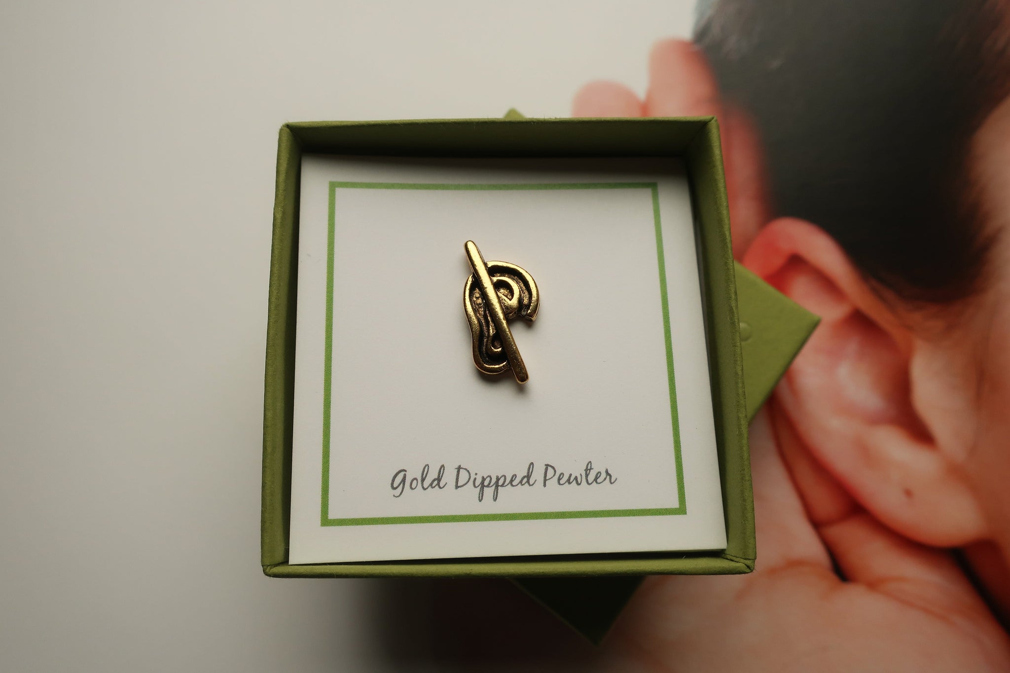Hard of Hearing Gold Lapel Pin – lapelpinplanet