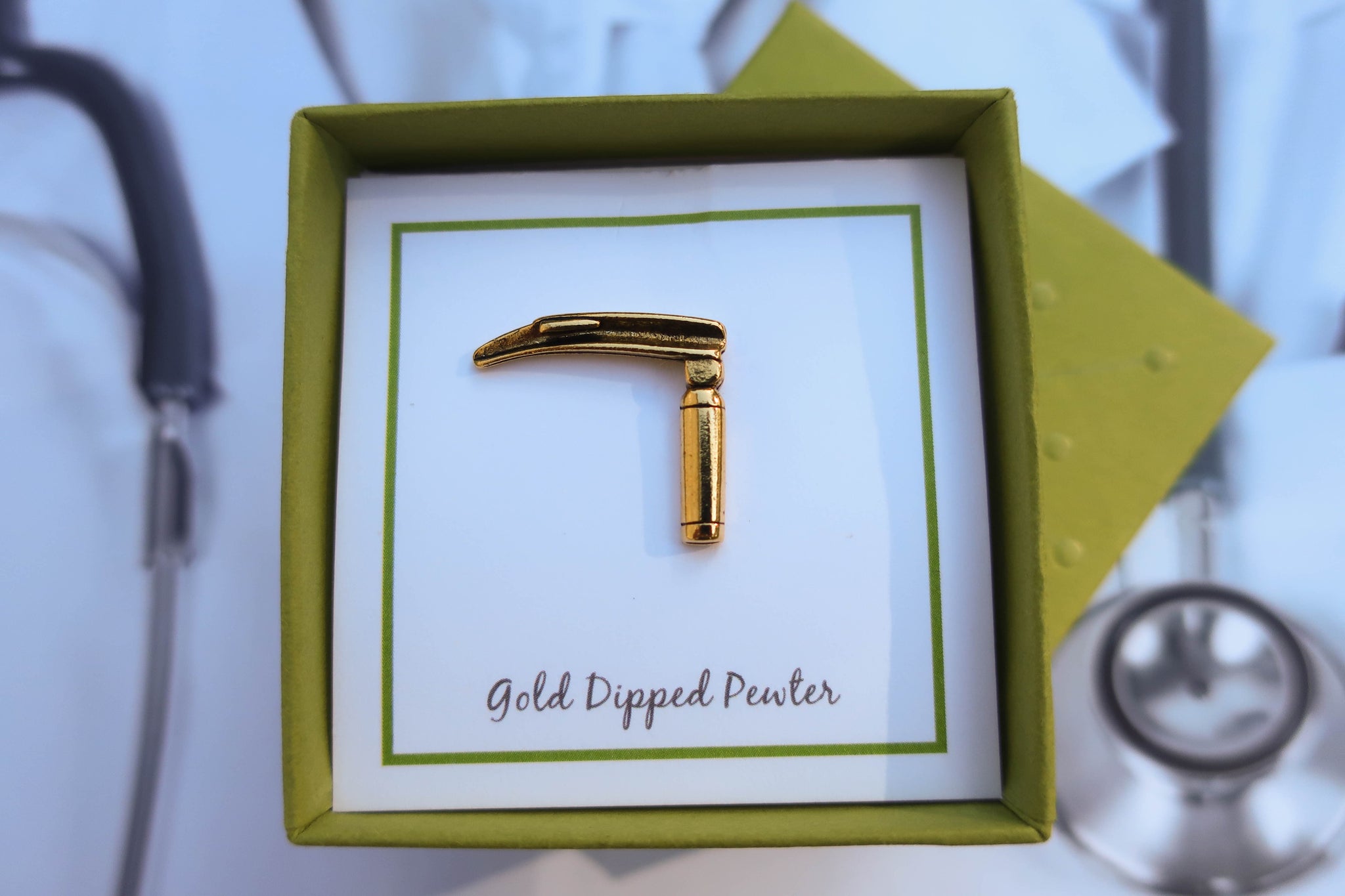 Miller Blade Laryngoscope Gold Lapel Pin – lapelpinplanet