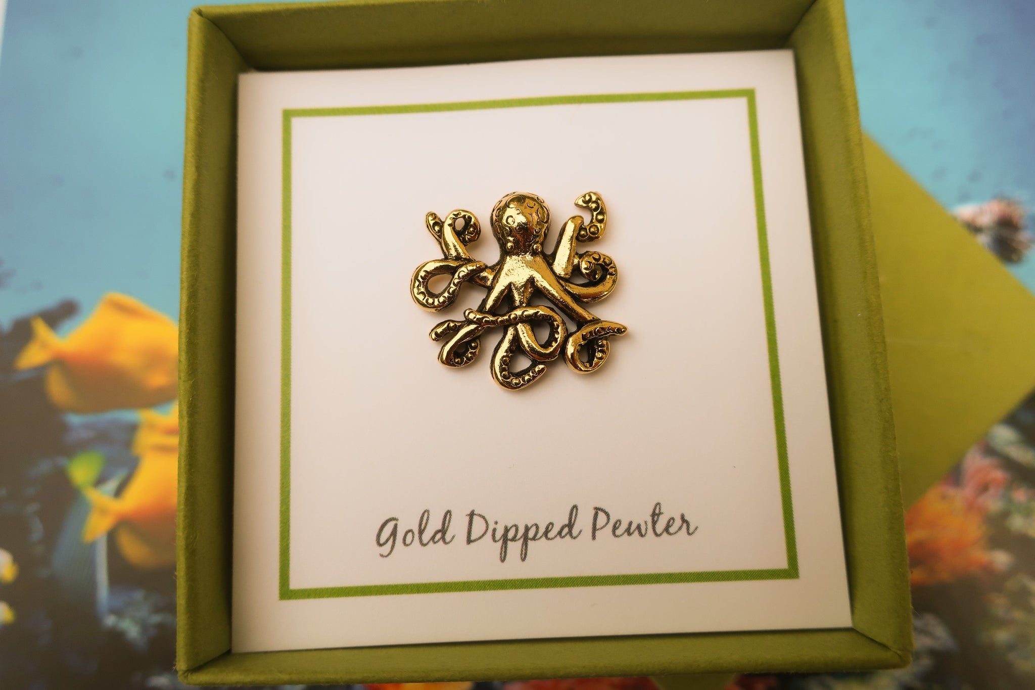 Octopus Lapel Pin – lapelpinplanet