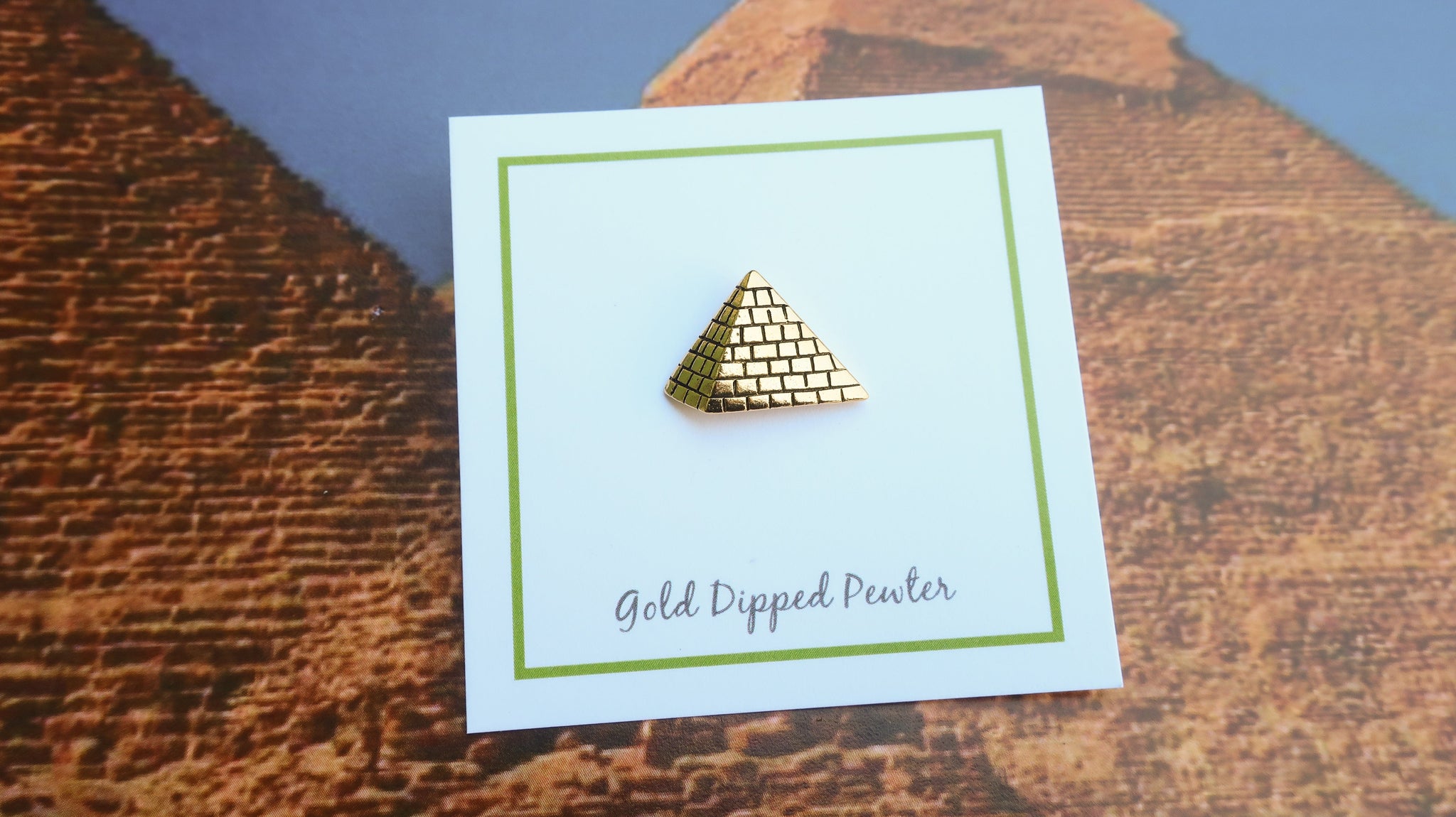 Pyramid Lapel Pin – lapelpinplanet