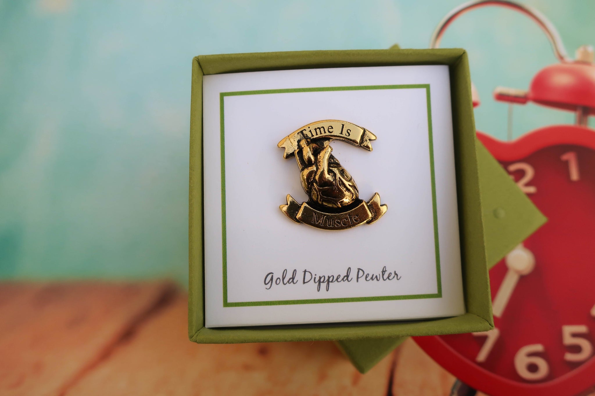Time Is Muscle Heart Attack Awareness Lapel Pin – lapelpinplanet