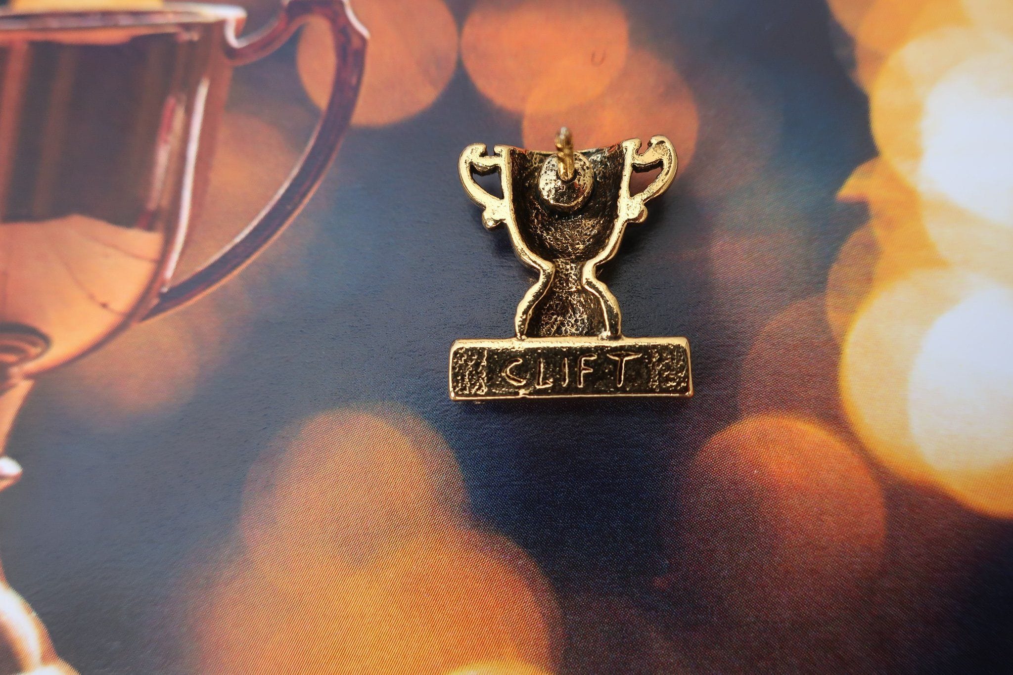 1st Place Trophy Gold Lapel Pin | Lapel Pin Planet – lapelpinplanet